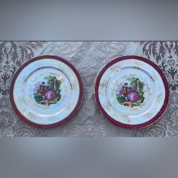 unknown | Dining | Two Regency Dinner Plates | Poshmark
